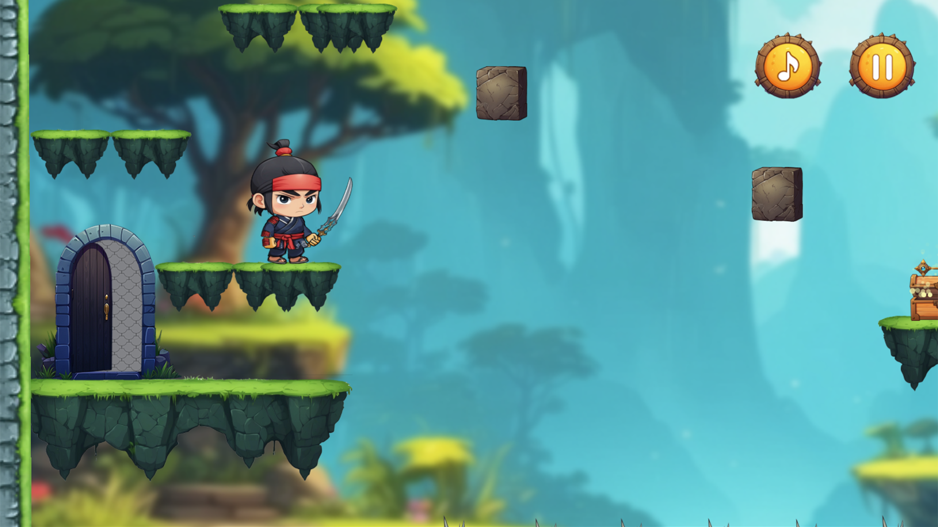 Shinobi Rising - HTML5 Construct3 Game by Pixel-Games-Studio | CodeCanyon